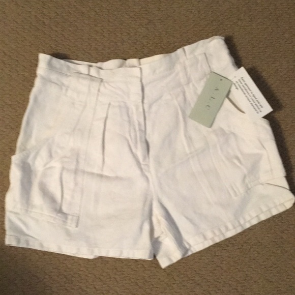A.L.C. | Shorts | Alc High Waisted White Shorts | Poshmark